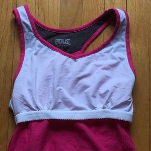 Everlast | Tops | Active Tank W Shelf Bra | Poshmark